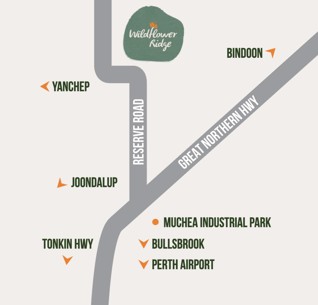 Location – Wildflower Ridge Estate